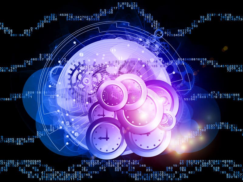 Wheels of time stock illustration. Illustration of visual - 23354226