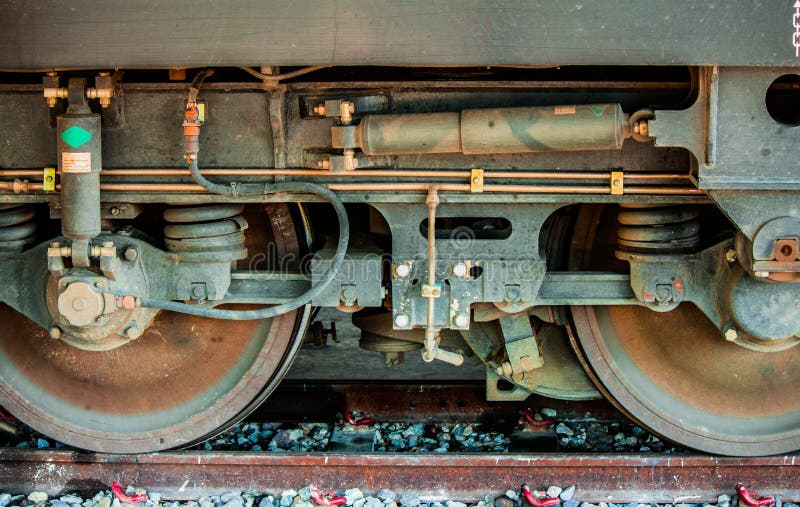 Wheels of the Train stock image. Image of classic, carriage - 97655957