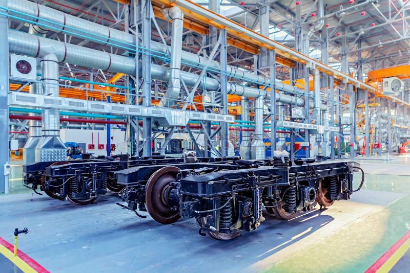 Wheelset for locomotive stock photo. Image of equipment - 180240118