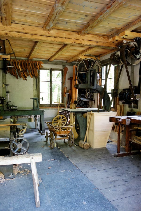 Wheelwright S Workshop: a Legacy of Craftsmanship at Ballenberg Stock ...
