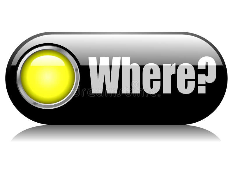 Where? stock vector. Illustration of collection, metal - 9487937