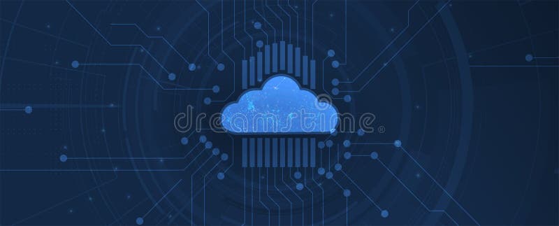 Where Data Meets Innovation in the Cloud Stock Vector - Illustration of ...