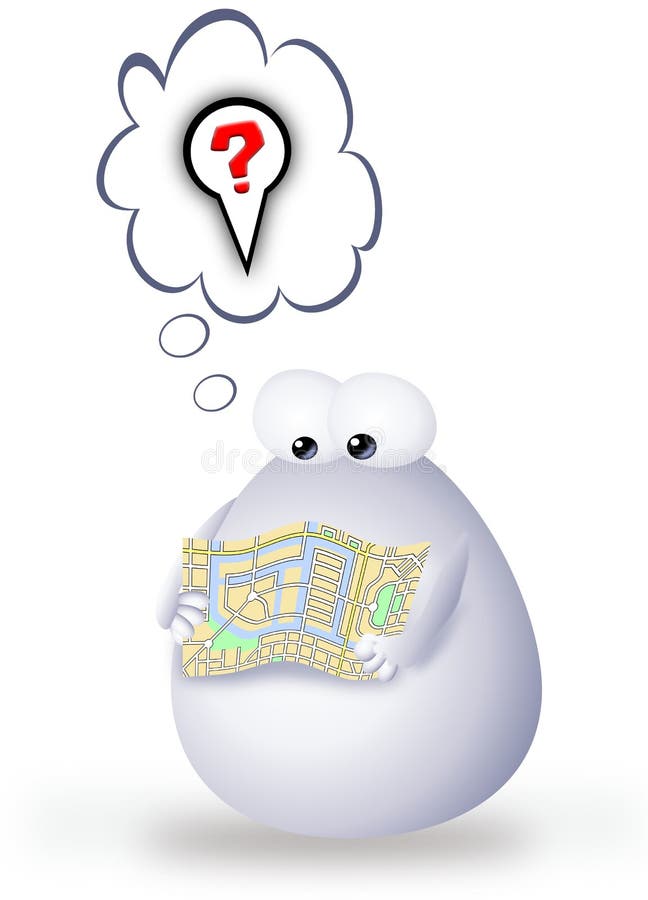Where am I? stock illustration. Illustration of abstract - 18483271