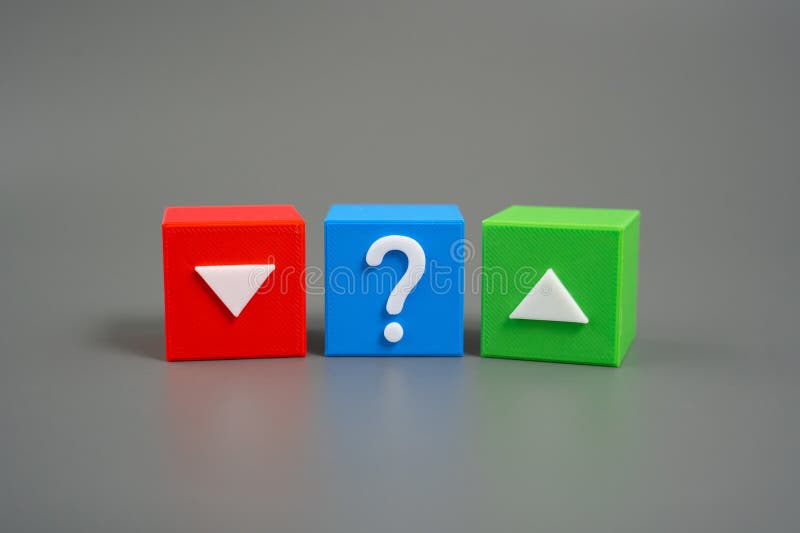 Where the Price Will Go Up or Down. Increase or Decrease of the ...