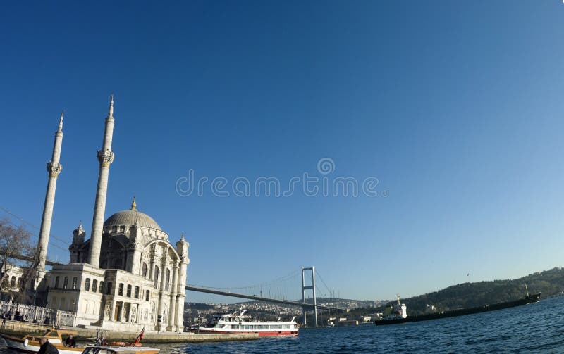 Where Two Continents Meet: Istanbul Stock Image - Image of middle ...