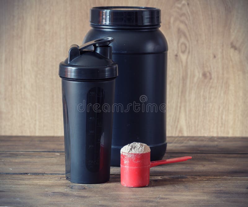 Whey protein powder stock image. Image of nutrients, loss - 51747841