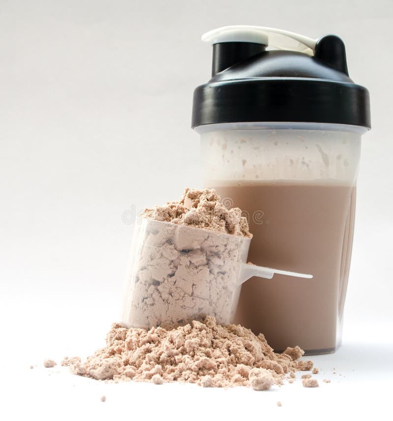 Whey Protein stock photo. Image of bottle, powder, container - 169349762