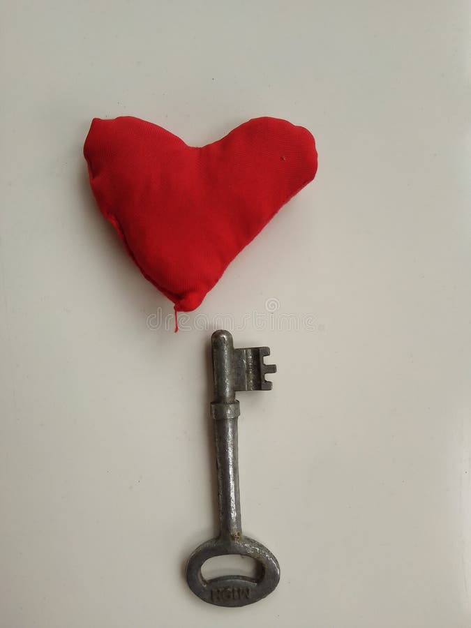 Which is the Key To the Heart? Stock Image - Image of love, heart ...