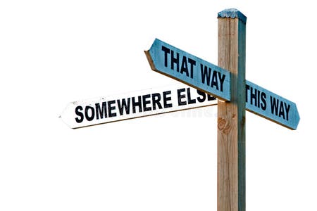 Which Way? stock image. Image of crossroads, direction - 10863707