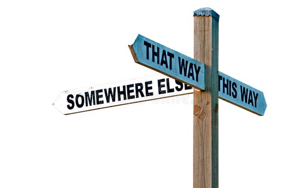 Which Way? stock image. Image of crossroads, direction - 10863707