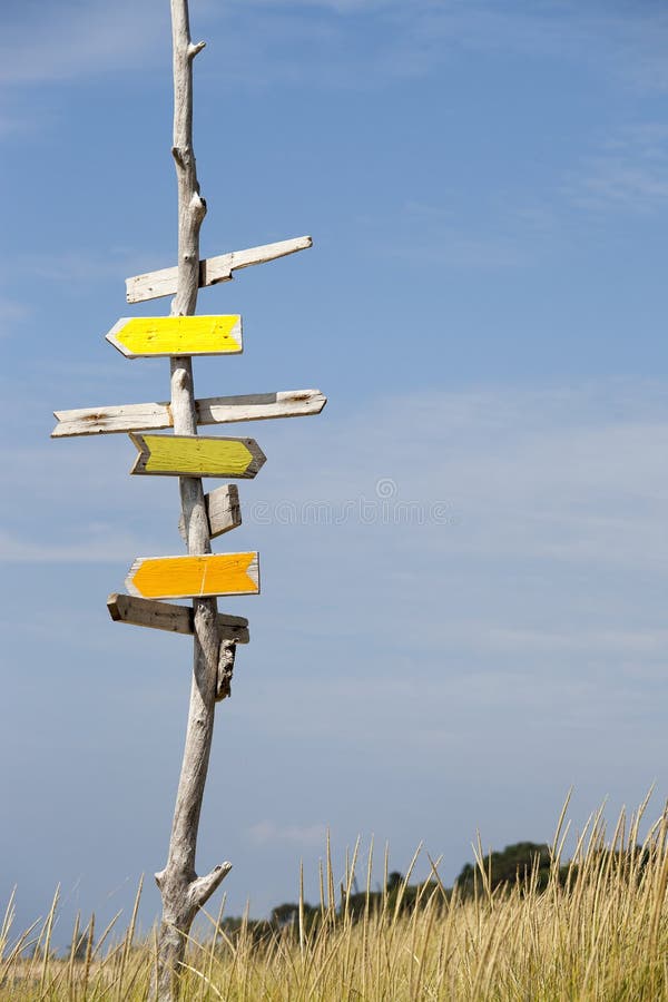 Which way to go? stock image. Image of plan, beacon, grass - 44005147