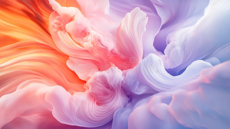 Whimsical Abstract Background with Soft Shapes, Perfect for Spring or ...