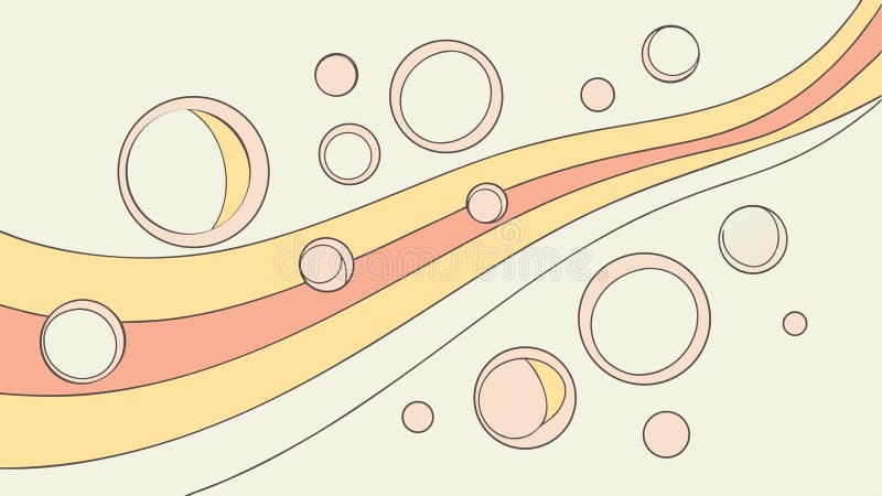 Whimsical Abstract Bubbly Pattern Vector Background, Vector Design ...