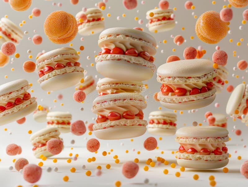 A Whimsical Assortment of Macaroni and Cheese Macaroni Dancing Together ...