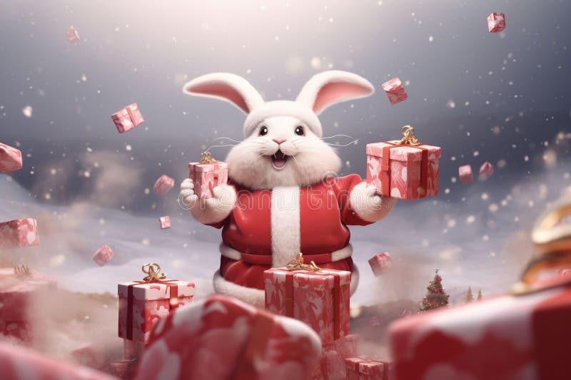 Whimsical Boxing Day Card Designs with Stock Illustration ...