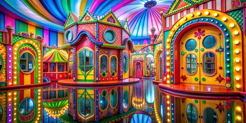 Funhouse Stock Illustrations – 93 Funhouse Stock Illustrations, Vectors ...