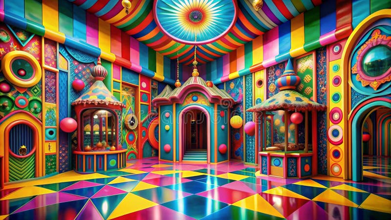 Funhouse Stock Illustrations – 71 Funhouse Stock Illustrations, Vectors ...