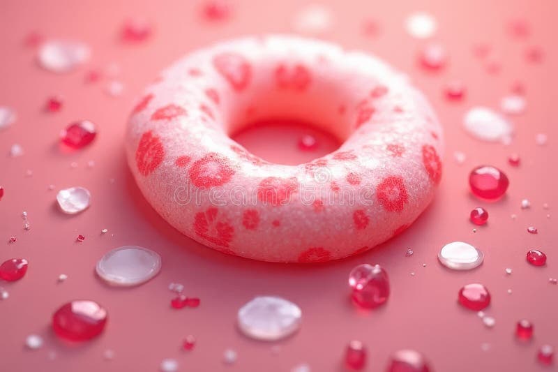 Whimsical Candy Scene stock illustration. Illustration of background ...