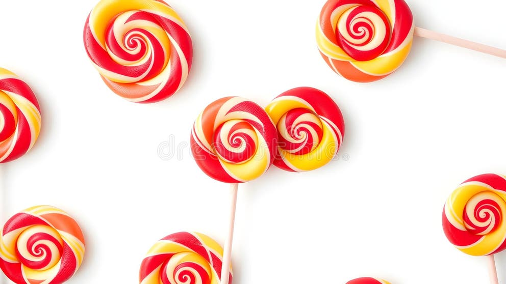 A Whimsical Canvas Exploding Lollipop Colors Create a Vibrant and ...