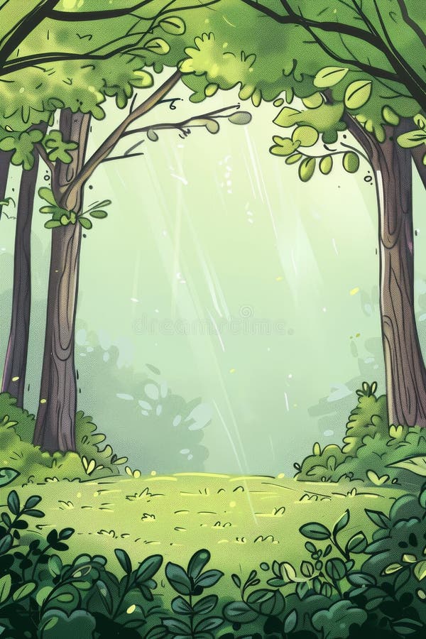 Whimsical Cartoon Background Featuring a Hand-drawn Layout Pattern ...