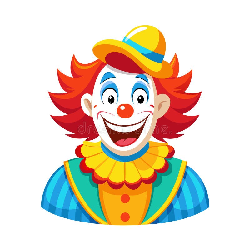 Whimsical Character Design of Chuckle the Joker Stock Vector ...