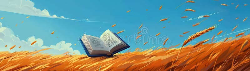 Whimsical Childrens Book Cover Illustration Stock Illustration ...