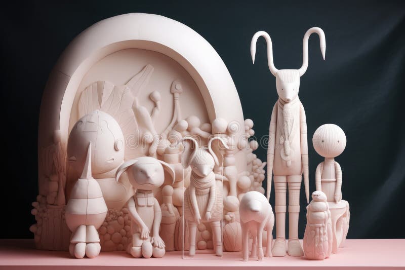 A Whimsical Collection of Sculptures with a Playful and Imaginative ...