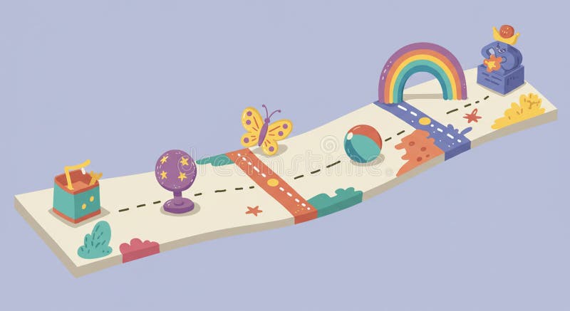 Board Game Path Stock Illustrations – 5,154 Board Game Path Stock ...