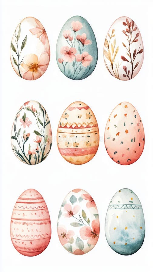 These Whimsical, Colorful Easter Eggs with Unique Patterns are Ideal ...