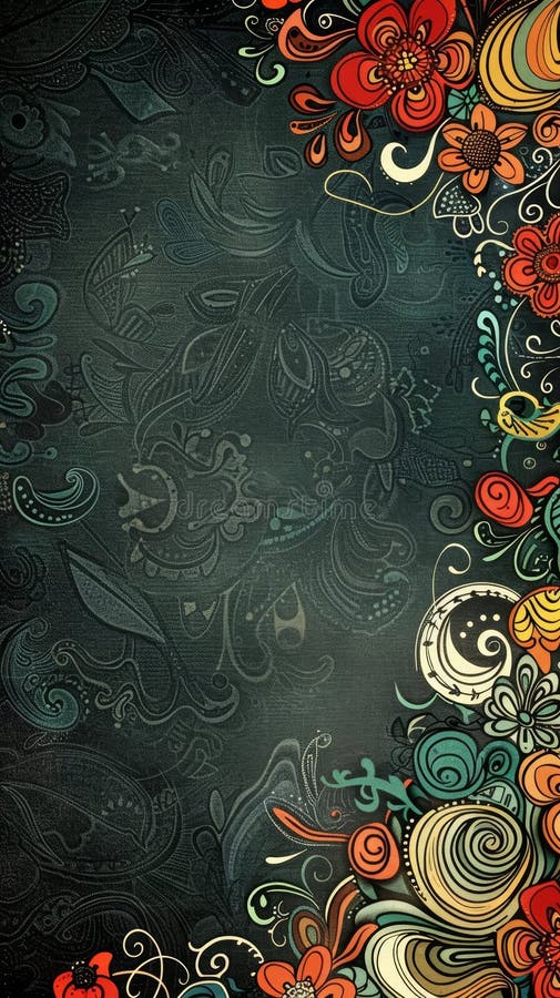 Whimsical and Creative Handdrawn Doodle Banner Design Element with ...