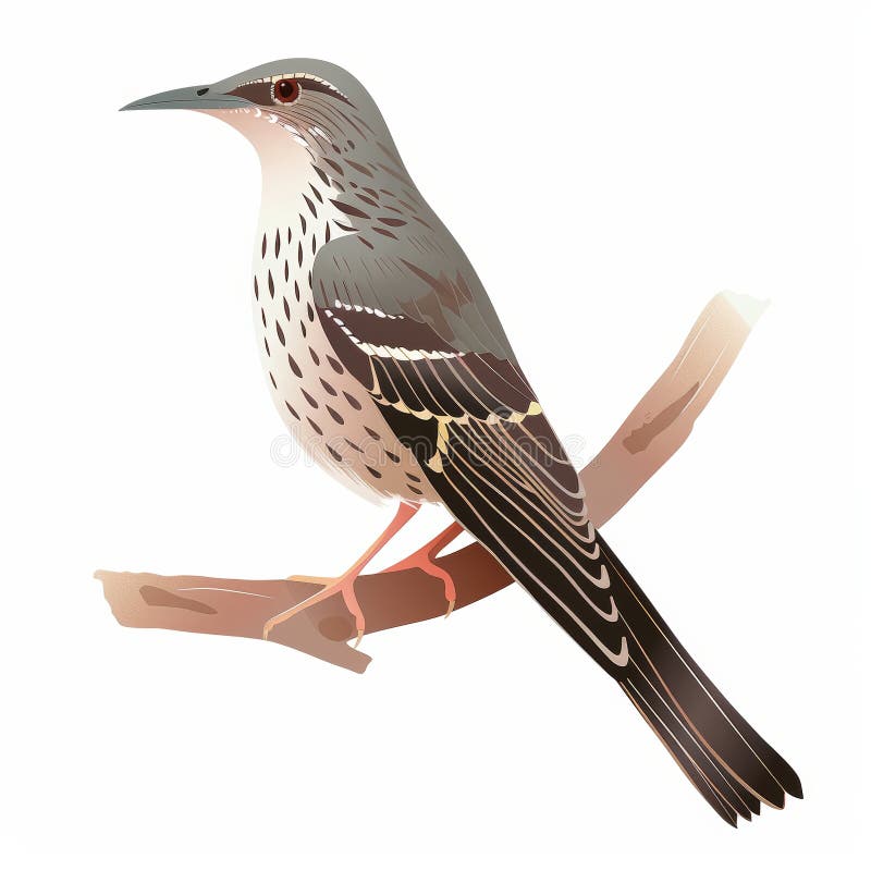 Whimsical Cuckoo Bird Illustration for Nature Lovers Generative AI ...