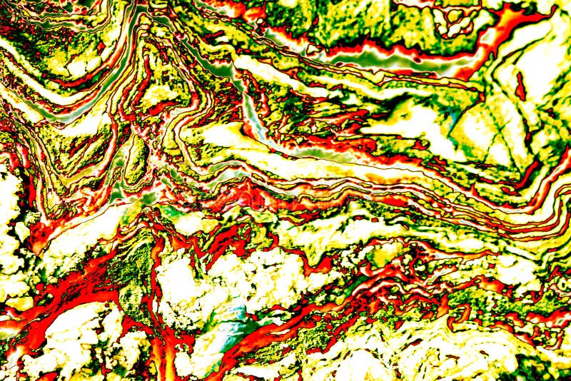 Whimsical Curves of Solidified Molten Stone on Coastal Rocks, 2 Stock ...