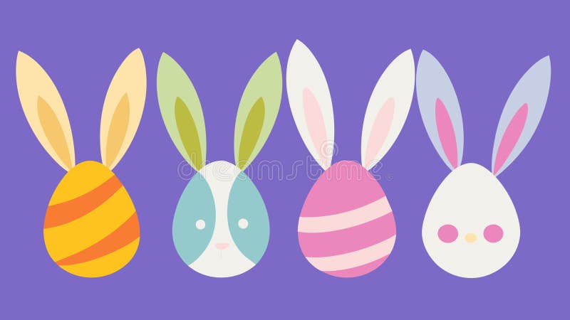 Whimsical Easter Bunny Tails Delightful Vector Art for Your Spring ...