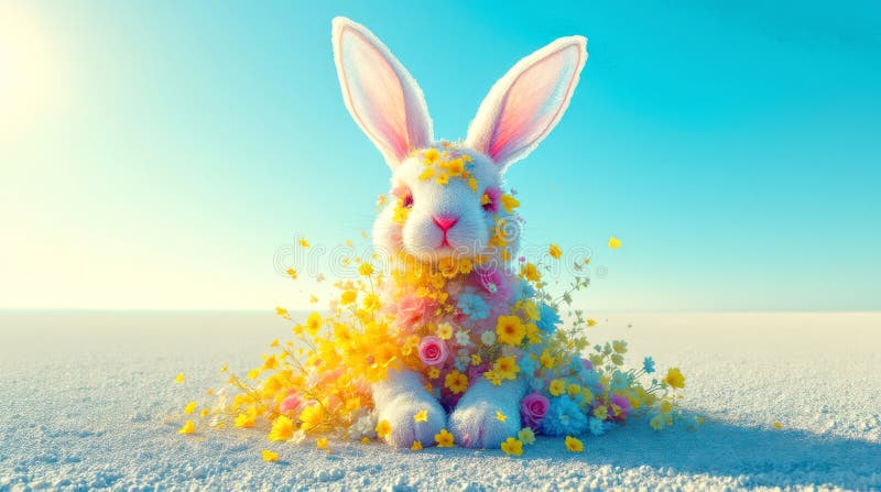 Easter rabbit stock photo. Image of traditional, rabbit - 12475024