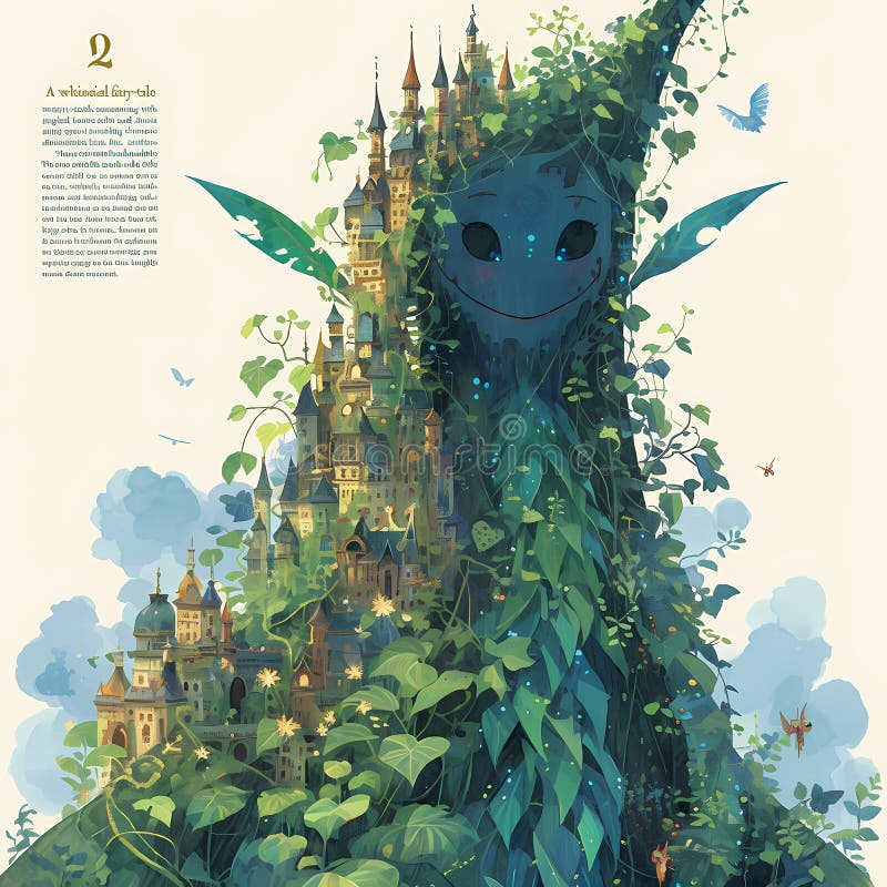 Mystical Creature Fantasy Artwork Stock Illustration - Illustration of ...