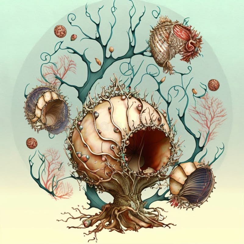 Whimsical Fantasy Monsters AI Generated Halloween Cliparts Artwork ...