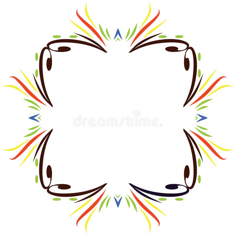 Whimsical Fun Border Frame stock vector. Illustration of copy - 8119182