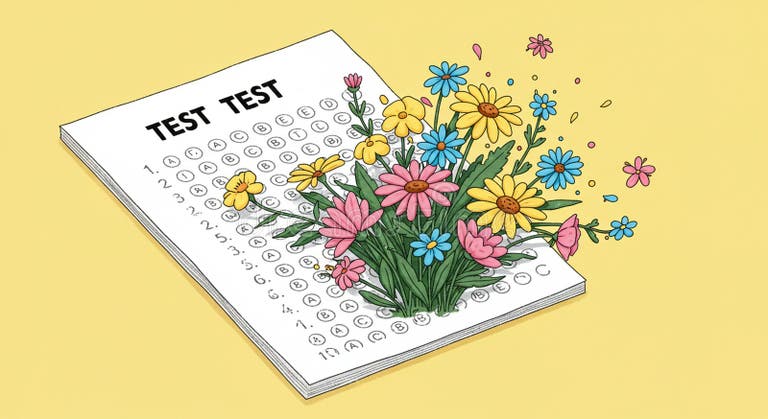 Test Answer Sheet Stock Illustrations – 2,690 Test Answer Sheet Stock ...