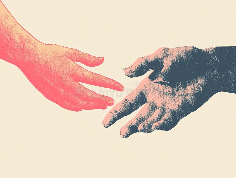 Helping Hands Border Clip Art