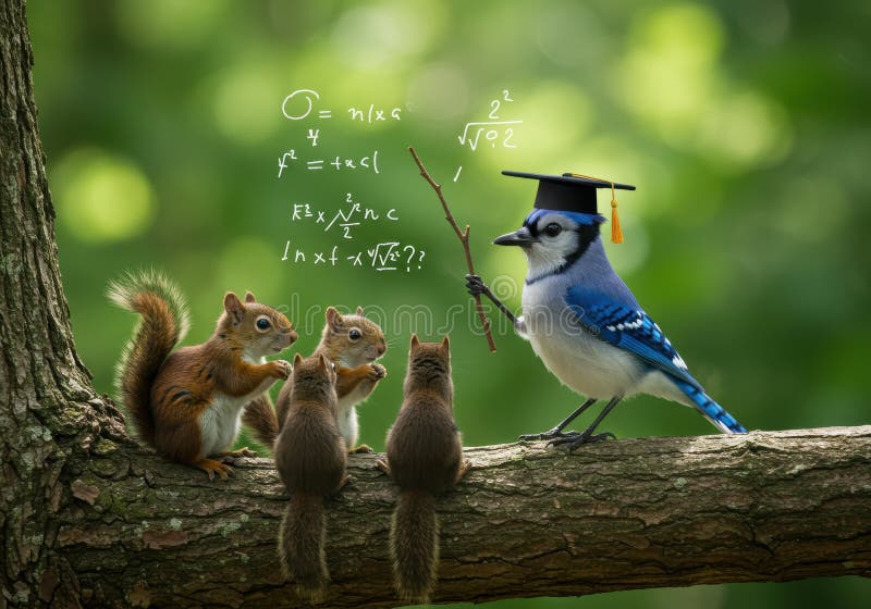 Teaching Squirrels Stock Illustrations – 21 Teaching Squirrels Stock ...