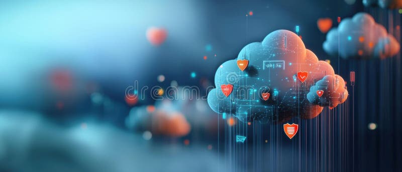 Protect Your Heart: a Cloud with a Heart Shaped Balloon Symbolizing ...