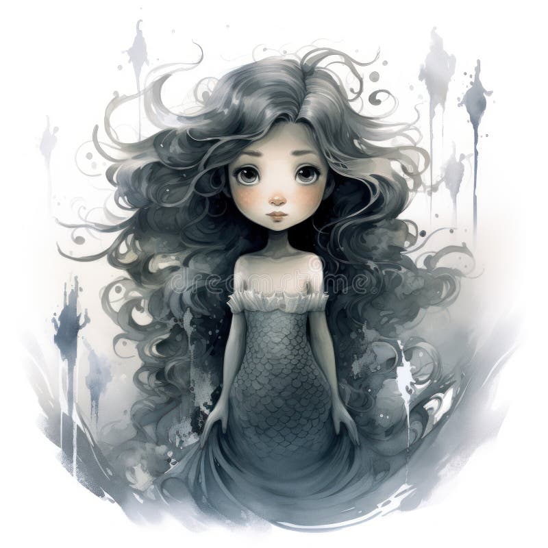 Tim Burton Tree Drawing