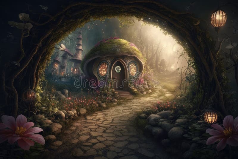 A Whimsical Path of Magic in the Middle of a Garden Full of Surprises ...
