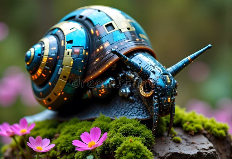 Robot Snail Stock Photos - Free & Royalty-Free Stock Photos from Dreamstime