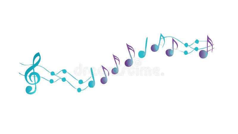 Whimsical Scattered Music Notes & Symbols, Vector Design Generative AI ...