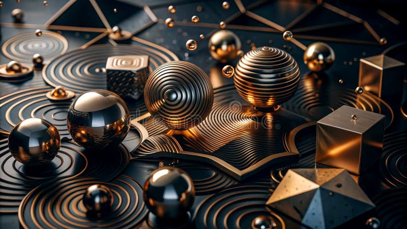 Whimsical Shapes and Forms an Imaginary World of Playful Geometry and ...