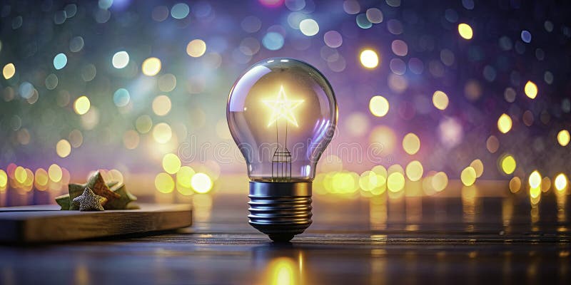 Loading Bar and Light Bulb Idea. Vector 3D Illustration Stock Vector ...