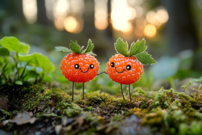 A Whimsical Vision of Sugar Plums Frolicking, Full of Imagination Stock ...