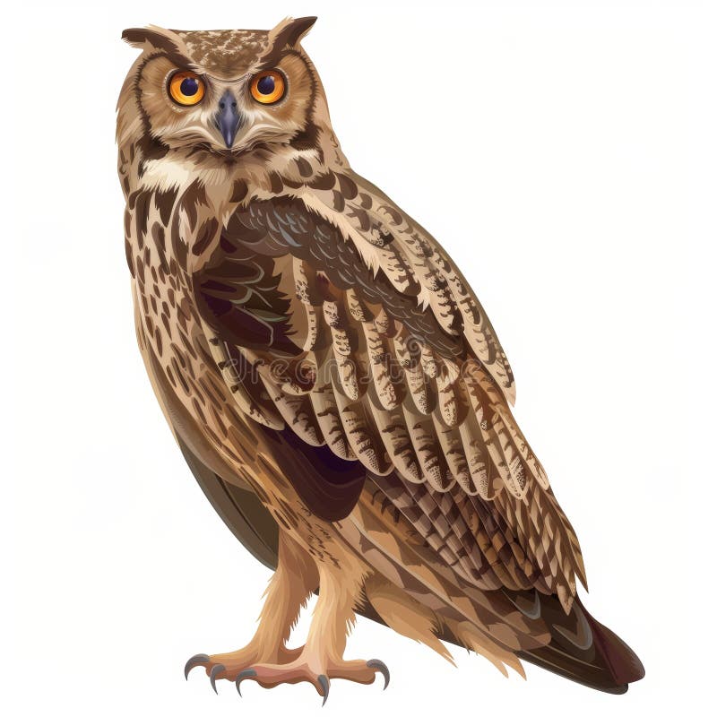 Whimsical Woodland Creatures on White Background Generative AI Stock ...