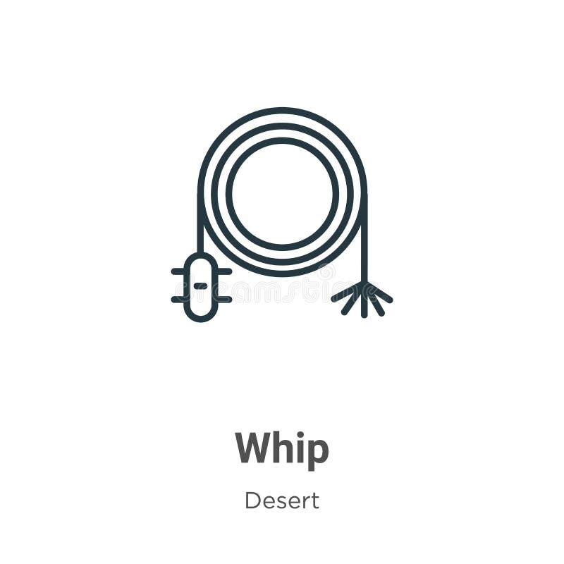 Whip Outline Stock Illustrations – 1,346 Whip Outline Stock ...
